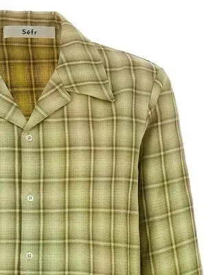 Séfr Ignacio Plaid-checked Shirt