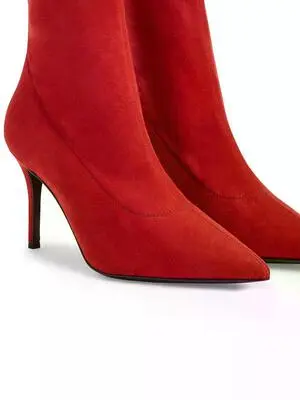 GIUSEPPE ZANOTTI 90mm Mirea Boots - Red
