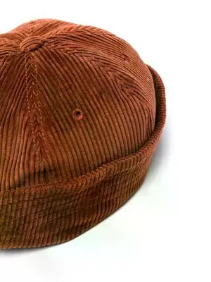 BARACUTA Logo-embroidered Corduroy Cap