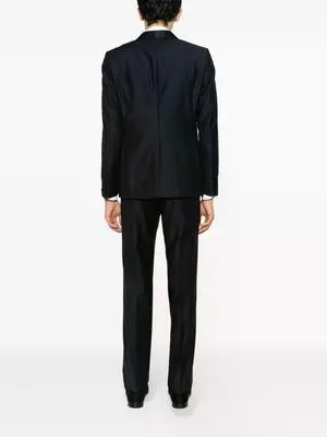 Tagliatore Single-breasted Wool Suit - Blue