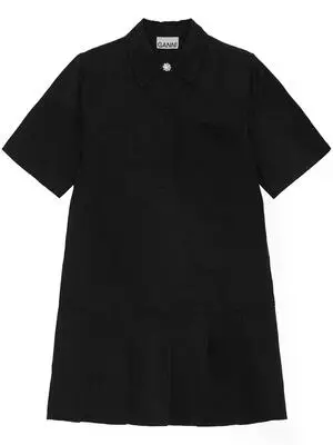 GANNI Twill Mini Dress