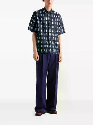 Prada Short-sleeves Cotton Shirt