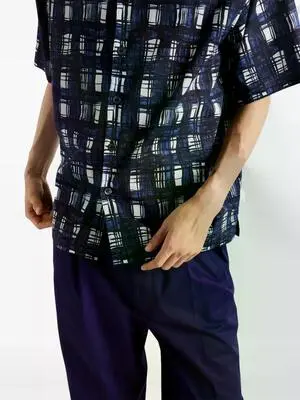 Prada Short-sleeves Cotton Shirt