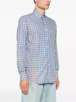 Canali Plaid-check Shirt