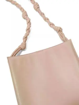 JIL SANDER Tangle Leather Crossbody Bag