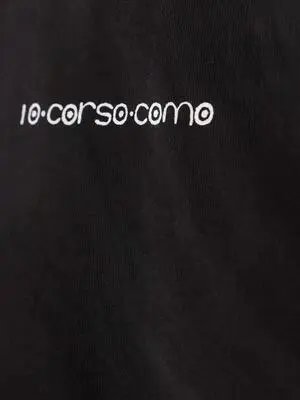 10 CORSO COMO Logo-print Cotton T-shirt