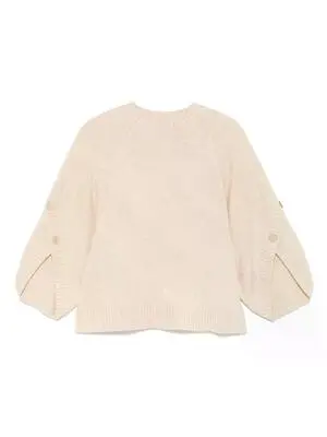 Max Mara Crew-neck Sweater - Neutrals