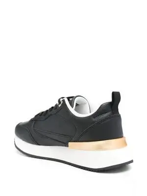Tommy Hilfiger Logo Detail Sneakers - Black