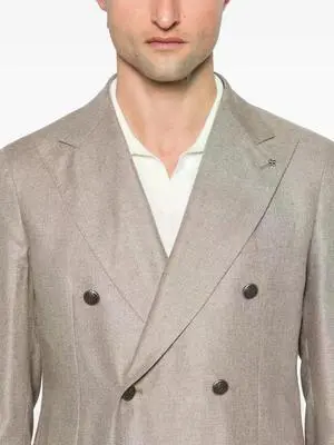 Tagliatore Double-breasted Blazer - Neutrals