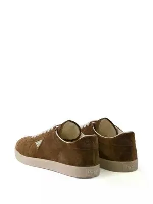 Prada Lane Sneakers - Brown