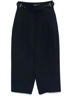 Ralph Lauren Pleated Wide Leg Trousers