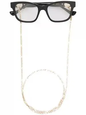 Gucci Square-frame Glasses - Black