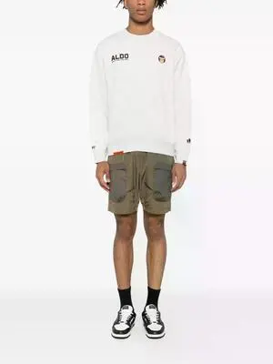 AAPE BY *A BATHING APE Logo-embroidered Sweatshirt