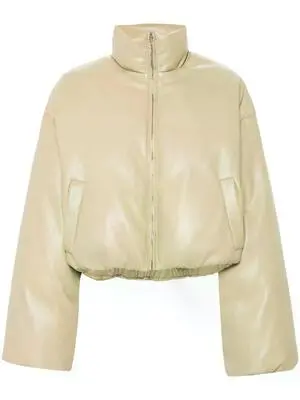 Nanushka Lilima Puffer Jacket - Neutrals