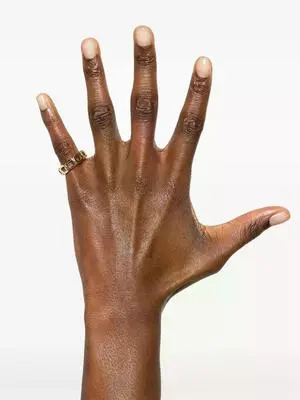 Tom Wood 9k Yellow Cushion Ring - Gold