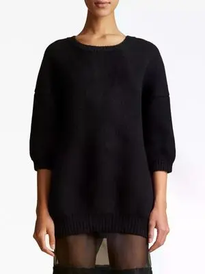 Khaite The Nere Cashmere Jumper - Black