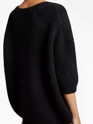 Khaite The Nere Cashmere Jumper - Black