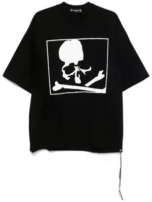 MASTERMIND WORLD Blurred Skull T-shirt - Black