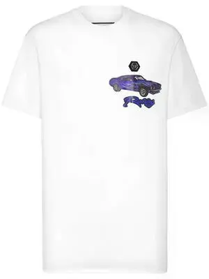 Philipp Plein Cars Racing T-shirt - White