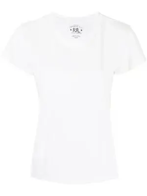 Ralph Lauren Embroidered Logo Cotton T-shirt - White