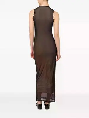 Moschino Printed Maxi Dress