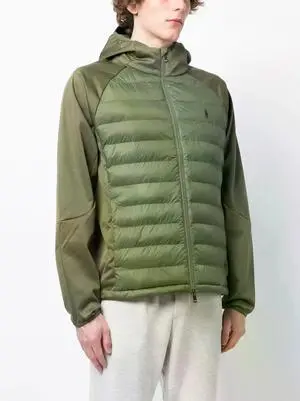 Polo Ralph Lauren Hooded Quilted Panel Jacket