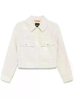 BOSS Interwoven-design Jacket