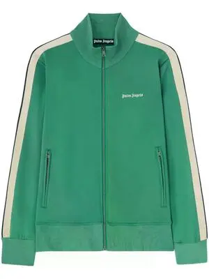 Palm Angels Classic Logo Track Jacket - Green