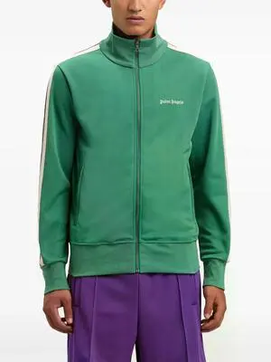 Palm Angels Classic Logo Track Jacket - Green