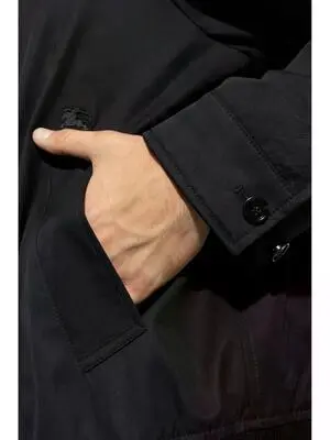Burberry Harrington Gabardine Jacket - Black