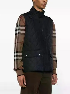 Barbour Quilted Gilet - Blue