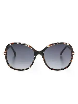 Carolina Herrera Oversized Sunglasses - Black
