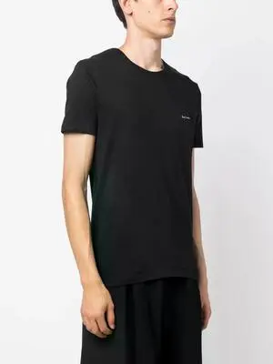Paul Smith Logo-print Cotton T-shirt - Black