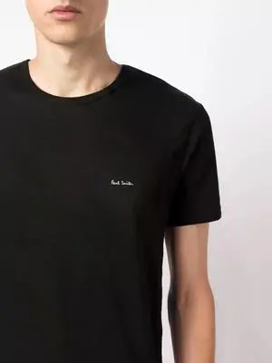 Paul Smith Logo-print Cotton T-shirt - Black