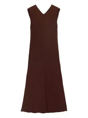 Prada Tie Detailed Cocktail Dresses