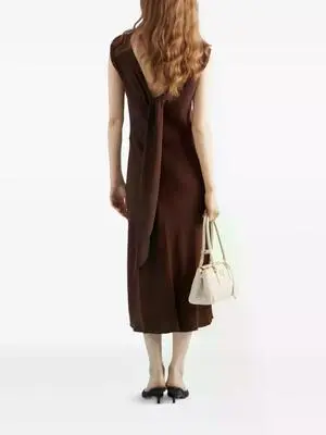 Prada Crêpe Midi Dress