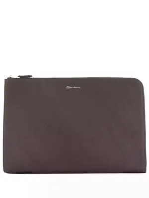 Santoni Logo-print Laptop Case