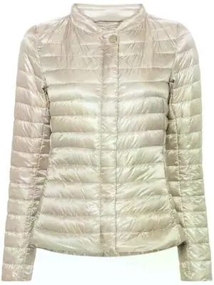 Herno Elena Quilted Puffer Jacket - Neutrals