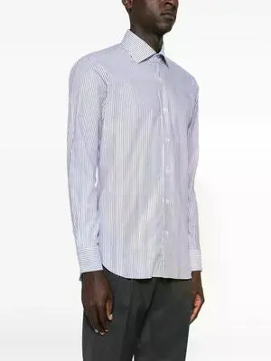 BARBA NAPOLI Striped Shirt