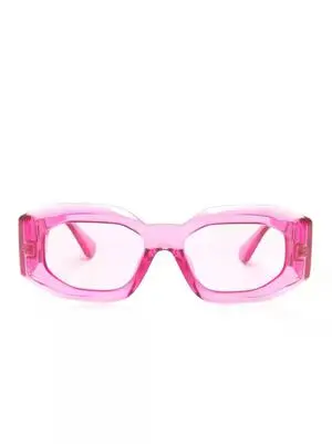 Versace Medusa Biggie Transparent-design Sunglasses - Pink