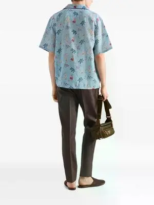 Prada Wool And Silk Trousers