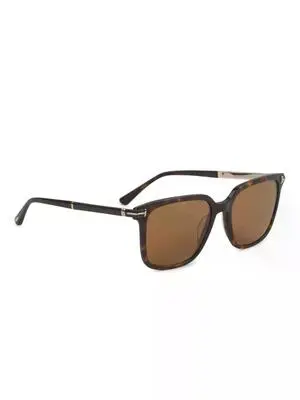 TOM FORD Guilliana Tortoiseshell Sunglasses