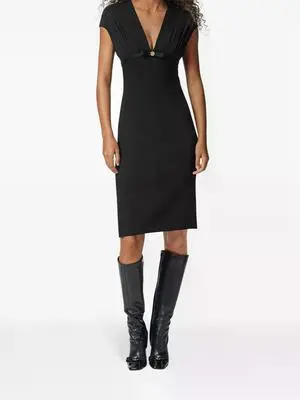 Versace Medusa Head Midi Dress