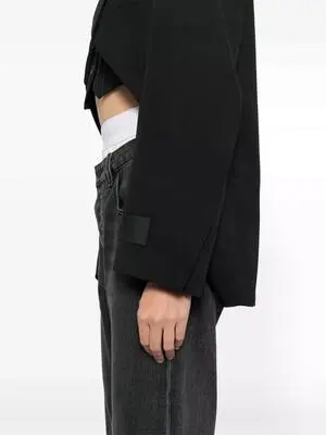 Alexander Wang Exaggerated Split-front Blazer