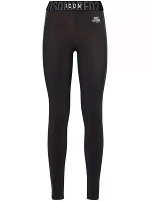 Dsquared2 Logo-waistband Leggings