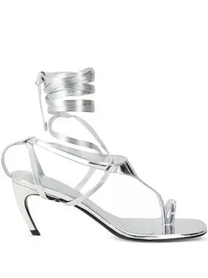 Attico Square Toe Sandals For Women