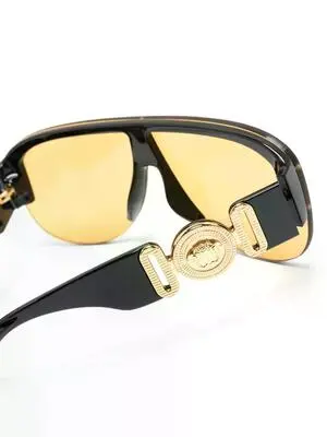 Versace Medusa Biggie Pilot-frame Sunglasses