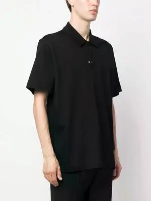 Givenchy Logo-plaque Cotton Polo Shirt