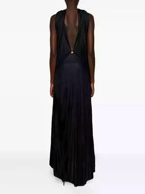 Loewe Anagram Pebble-detail Maxi Dress