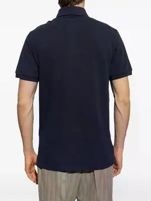 Etro Logo-embroidered Cotton Polo Shirt